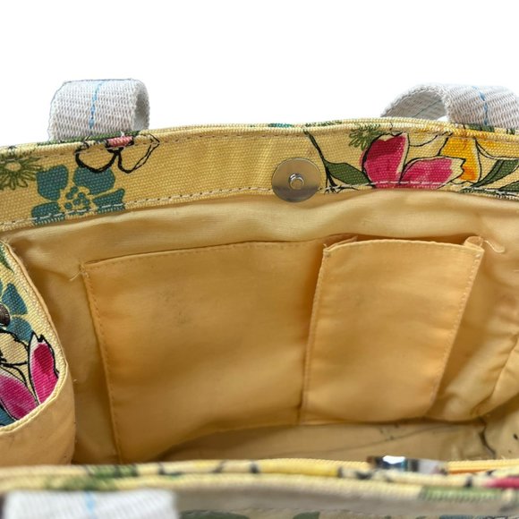 Caribbean Joe | Bags | Vintage Caribbean Joe Canvas Handbag Yellow ...